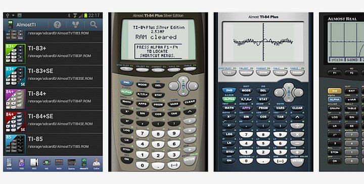 AlmostTI v2.3.8 para Android: Emulador de calculadoras TI